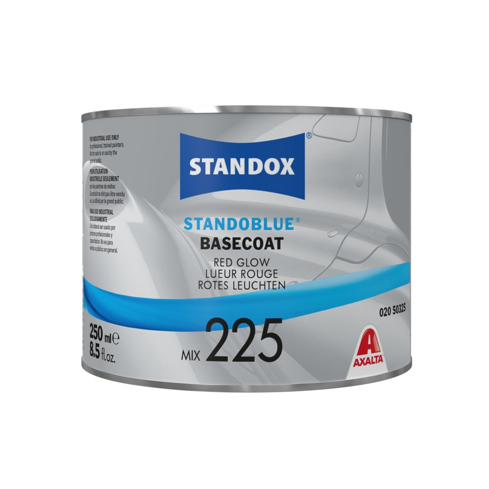 STANDOBLUE MIX 225 RED GLOW TINTER 250ML - Tinters - Resene Automotive ...